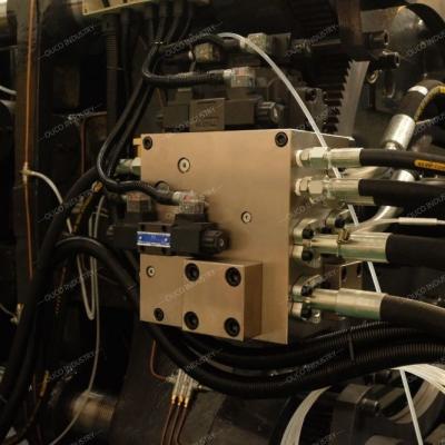 Cina OUCO 550T High Speed Hydraulic Servo Trade Stacking And Nesting Plastic Crates Injection Molding Machine in vendita