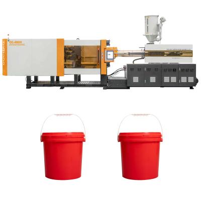 中国 プラスチックの塗料バケツを作る 480T セルボモーター付き注射鋳造機 販売のため