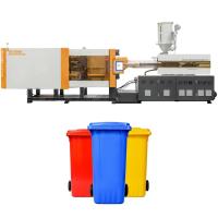 China CE Certification 800T Orange Plastic Injection Molding Machine Making Garbage Bin for sale