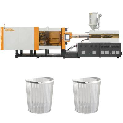 Cina OC-650H Alta precisione iniezione plastica macchina di stampaggio per cestino di plastica in vendita