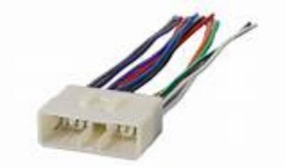 China 2 Core Cable Electrical Wire Harness in Black Color with Flame Retardant for sale