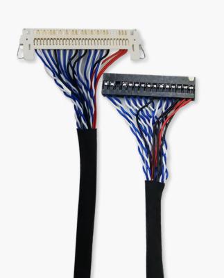 China Industrial Automation Low-Voltage Display Serial Cable With LVDS Connector Type Easy To Install for sale