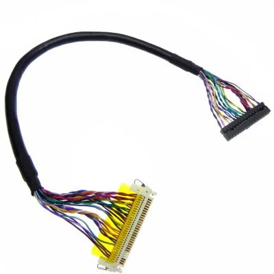 China 300V Rated Copper Conductor LVDS Cable Flame Retardant PVC Jacket UL VW-1 for sale