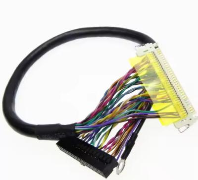 China Custom LVDS Cable Assembly 30-Pin for High-Speed Data Transfer 0.5mm Pitch for sale