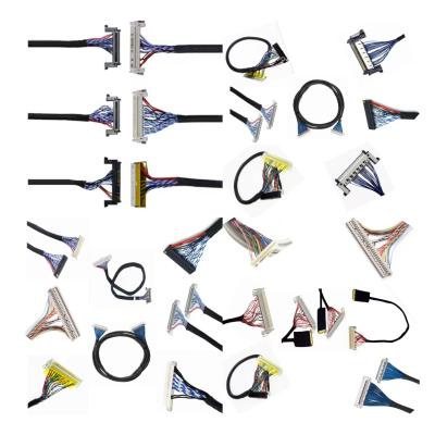 China Custom LVDS Cable 1-5 Meters Smooth Stable Data Transfer ROHS Certified for sale