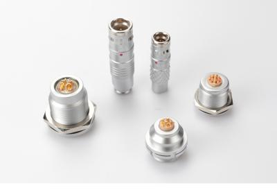 China IP68 Medical Connector Circular Aviation Plug 4 Pin Push Pull Locking for sale
