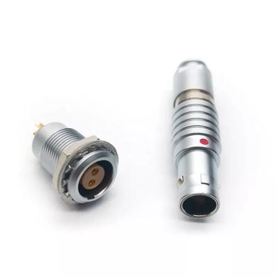 China Self-Latching Circular Push Pull Medical Connector 75dB 10MHz IP68 for sale