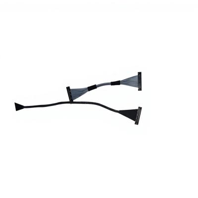 China USLS20-30-010-B 30-Pin 0.4mm Pitch Micro Coaxial Cable, LVDS MIPI High-Speed Transmission Custom Cable Wire Assembly for sale