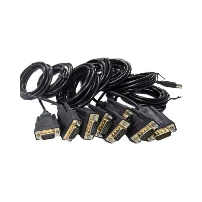 China Professional DB9 DB15 Male To Female Extension Harness For Computer Display Projector And CCTV System Custom Cable Production for sale