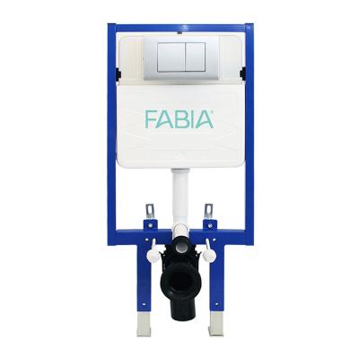 China Concealed Full Tank Certificate Water Saving Sanitary Concealed Two Button Bathroom Toilet Flush Tank for sale