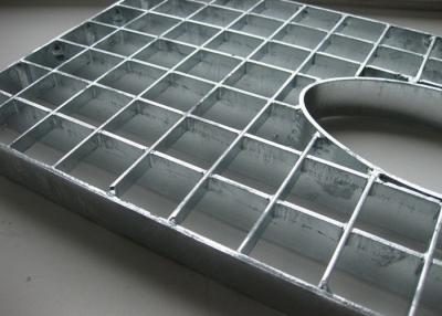 China High Strength Durable Heel Proof Grate , Square Iron Close Mesh Bar Grating for sale