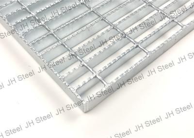 China Tooth Like Serrated Galvanized Steel Grating Panels For Petroleum / Chemical for sale
