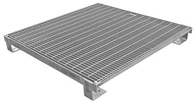 China Special Close Mesh Galvanised Drain Grate Heel Proof , Galvanized Drainage Grates for sale