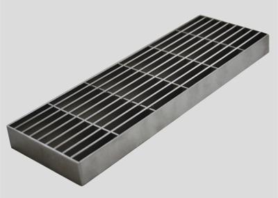 China Stainless Steel Grate Stair Treads Anti Sunburn Black Paint Galvanized for sale
