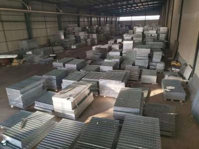 China 34x50 Carbon Forge Welded Steel Grating 30mm Swage Locked Grating for sale