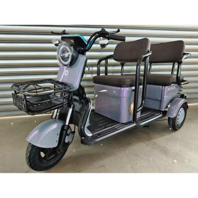 Cina Triciclo elettrico passeggeri 90KM con ritiro e consegna, a quattro ruote, 50KM/H in vendita
