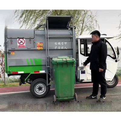 Cina Camioneria della spazzatura a quattro ruote a tre ruote motorizzata in vendita