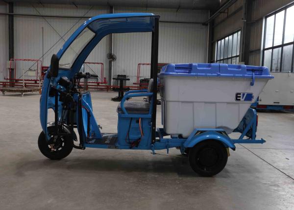 Quality A 500L plastic trash truck that can be equipped with a lithium battery and new energy for sale