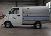 China Electric self-dumping garbage truck for sale