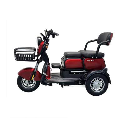 China New OEM Thickened Frame 48V 60V Tuk Tuk Adult Folding Electric Leisure Tricycle for sale