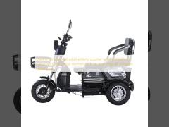 Electric tricycle stall adult elderly scooter small household passenger and cargo women pick up and drop off children battery car