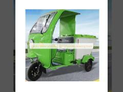Electric three-wheeled high-pressure cleaning truck