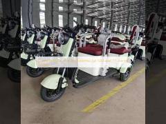 Triciclo elettrico per famiglia, pendolarismo e tempo libero, 500 Watt C6, 50KM/H