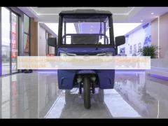 Manufacturer Direct 1.6m  Passenger Long Endurance Sunroof Transport Cargo Tricycles