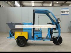 Four-category stainless steel electric garbage truck