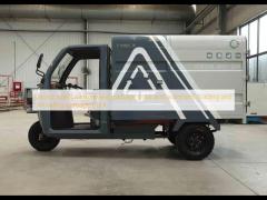 District street compressed garbage truck and automatic loading and unloading garbage truck