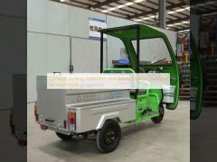Garbage sorting, collection, and transportation tailboard garbage truck