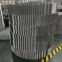 China Boegger OEM Plate Corrugated Without Wall Flow Ring Structured Packing for sale
