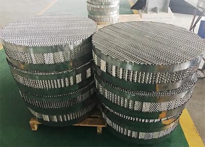 Cina piatto 250Y ondulato con flusso Ring Metal Structured Packing della parete in vendita