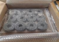 China Compressed Knitted Wire Mesh Filter Rings 30mm Monel Wire Mesh for sale