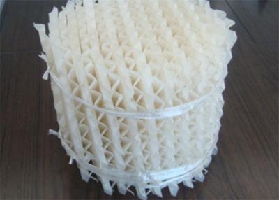 Cina Il resistente agli'acidi PTFE ha strutturato il piatto ondulato d'imballaggio ha strutturato l'imballaggio per la rettifica della torre in vendita