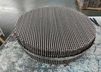 China 200mm High Structured Tower Packing Perforated Plate Small Resistant for sale