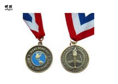 China Army Medallion Custom Award Medals Iron Material With Colr Fill for sale