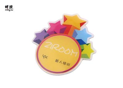 China Round Bottom Small Lapel Pins Gold Star Badge New Training Using for sale