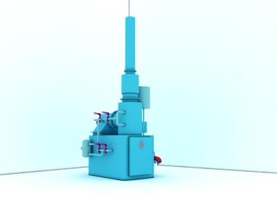 Cina 200 kg/Times - 300 kg/Times Incineratore di rifiuti Incineratore esterno di rifiuti in vendita