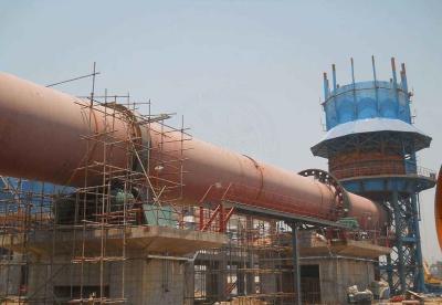 Quality 190t/H Itanium Dioxide Calcination Rotary Kiln PLC Industrial Rotary Kiln for sale