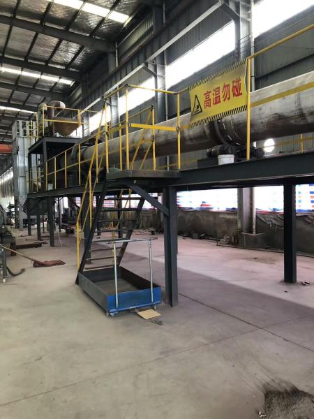Quality 190t/H Itanium Dioxide Calcination Rotary Kiln PLC Industrial Rotary Kiln for sale