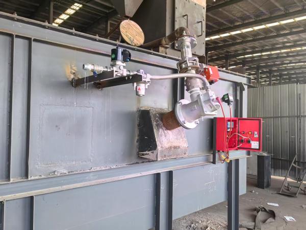 Quality 180kw Temperature Control Fluid Bed Furnace Automatically Fluid Bed Boiler for sale