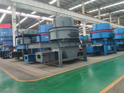 China Welded Steel Structure Sand Making Machine with 0-5mm Discharge Granularity and 8-50 tph Processing Capacity for sale