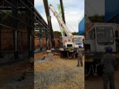 0.5 - 2.47r/Min Pelletizing Rotary Kiln  Refractory Kiln High Alumina Bricks
