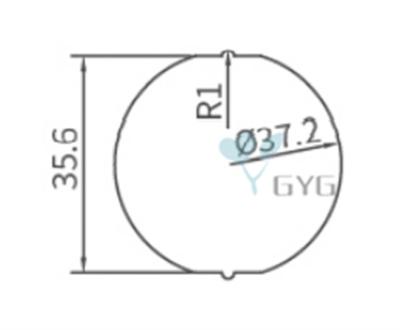 Cina ELEVATORE DEL GIRO DC12V/24V DI ACCIAIO INOSSIDABILE SUL BOTTONE 37.2MM in vendita