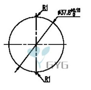 中国 37.8MMのステンレス鋼の機械エレベーターの押しボタンDC12V/24Vの円形 販売のため