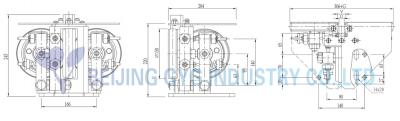 Cina Scarpa di guida del rullo GHZ150, parti di sicurezza dell'elevatore, diametro 150mm, tipo elastico, componente del rullo di sicurezza dell'ascensore in vendita