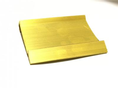 China Perfil de la protuberancia del cobre del OEM C38500 para el marco de ventana de la puerta en venta