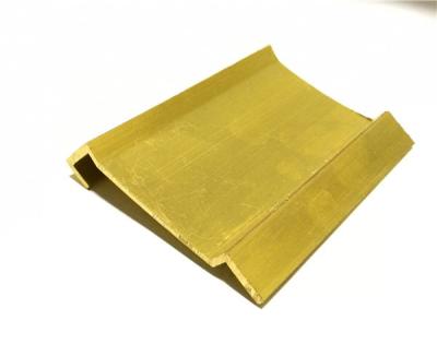 Cina C38500 giallo ha espulso profili d'ottone, profilo lungo della porta del metallo di 4m in vendita