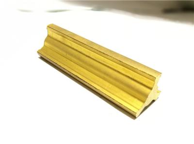 Cina L'estrusione d'ottone di lunghezza dorata 8feet profila la certificazione dello SGS in vendita